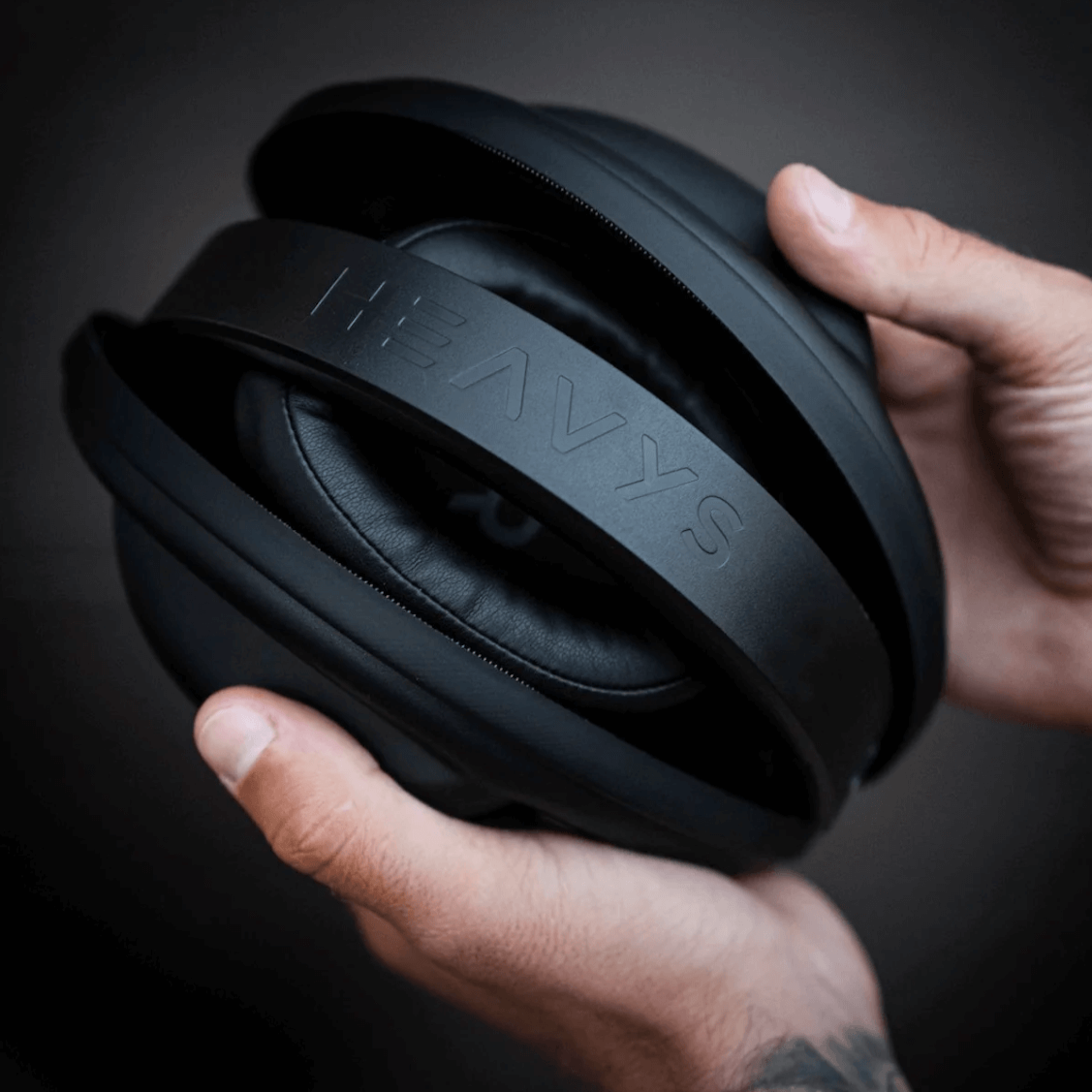 Heavys H1H Headphones - Built for Heavy Music Fans + Travel Case