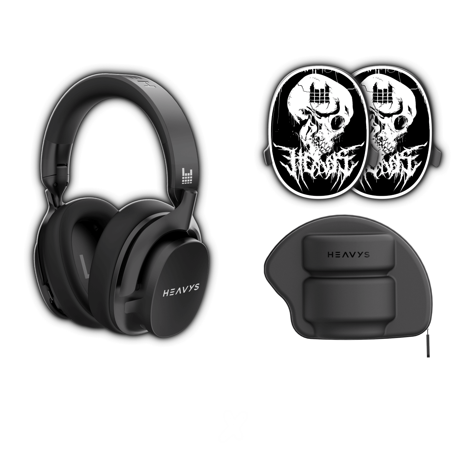 Heavys Skull Shells by @dxmrxm (Ear Cup Covers) for Heavys Headphones